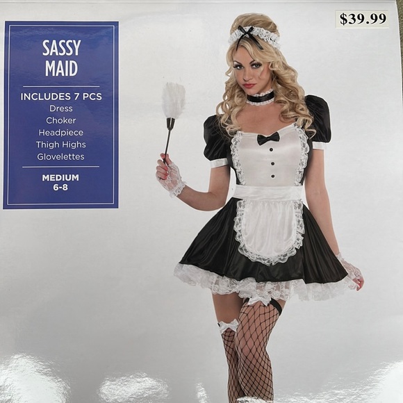 Suit Yourself Costume Co. | Other | Sassy Maid Adult Costume New | Poshmark